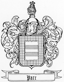 Old Coat of Arms For a Parr | Proud to be Parr